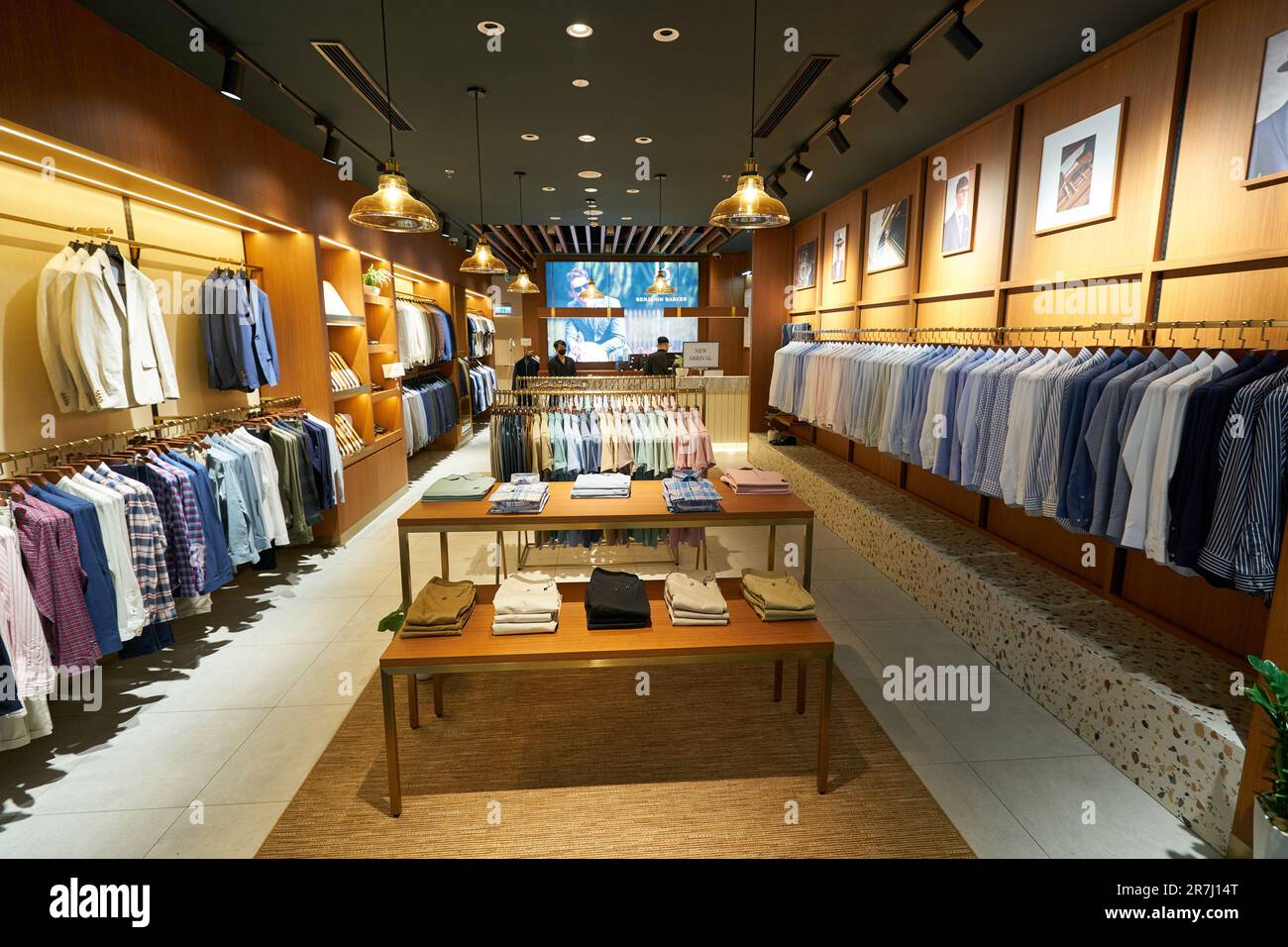 HO CHI MINH CITY, VIETNAM - CIRCA MARCH, 2023: interior shot of ...