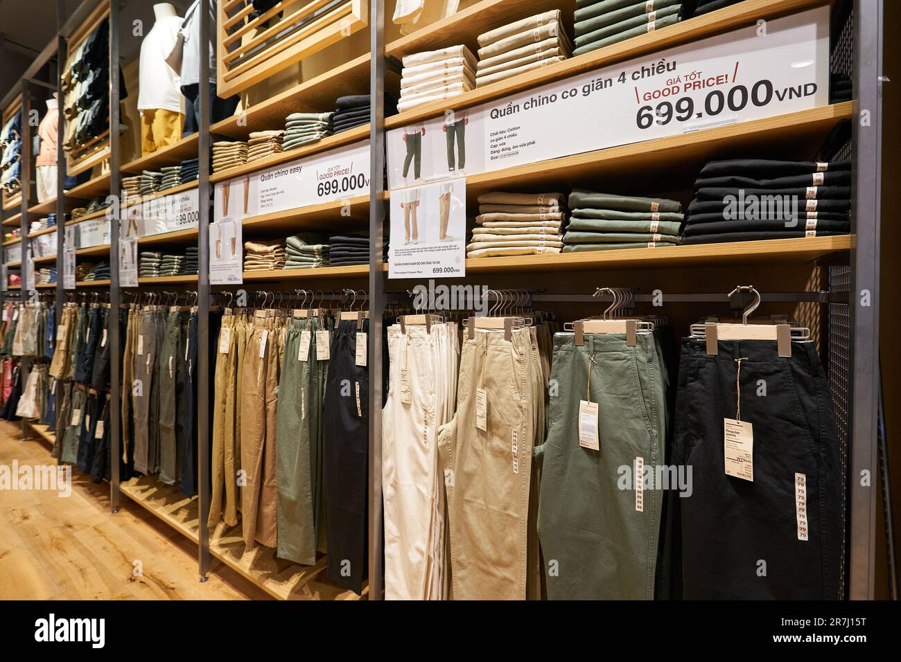 HO CHI MINH CITY, VIETNAM - CIRCA MARCH, 2023: interior shot of Muji ...