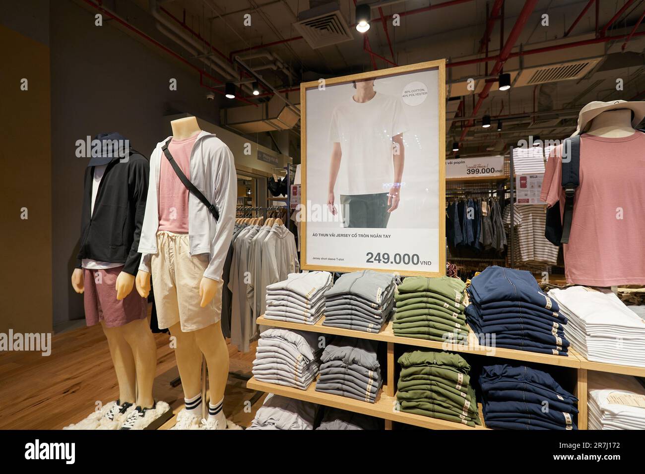 HO CHI MINH CITY, VIETNAM - CIRCA MARCH, 2023: interior shot of Muji ...