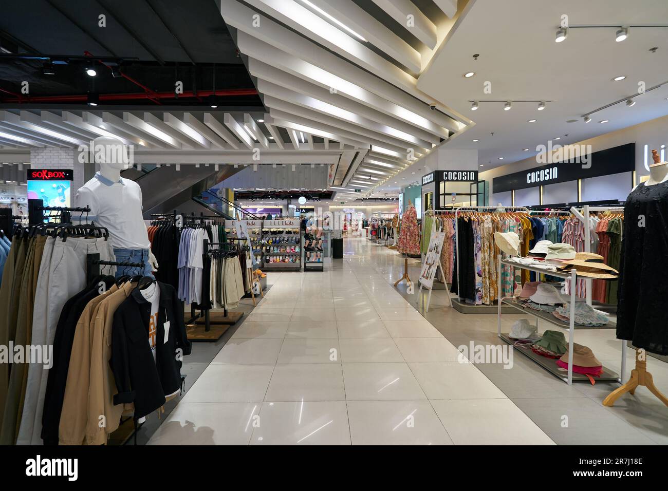 HO CHI MINH CITY, VIETNAM - CIRCA MARCH, 2023: goods displayed at ...