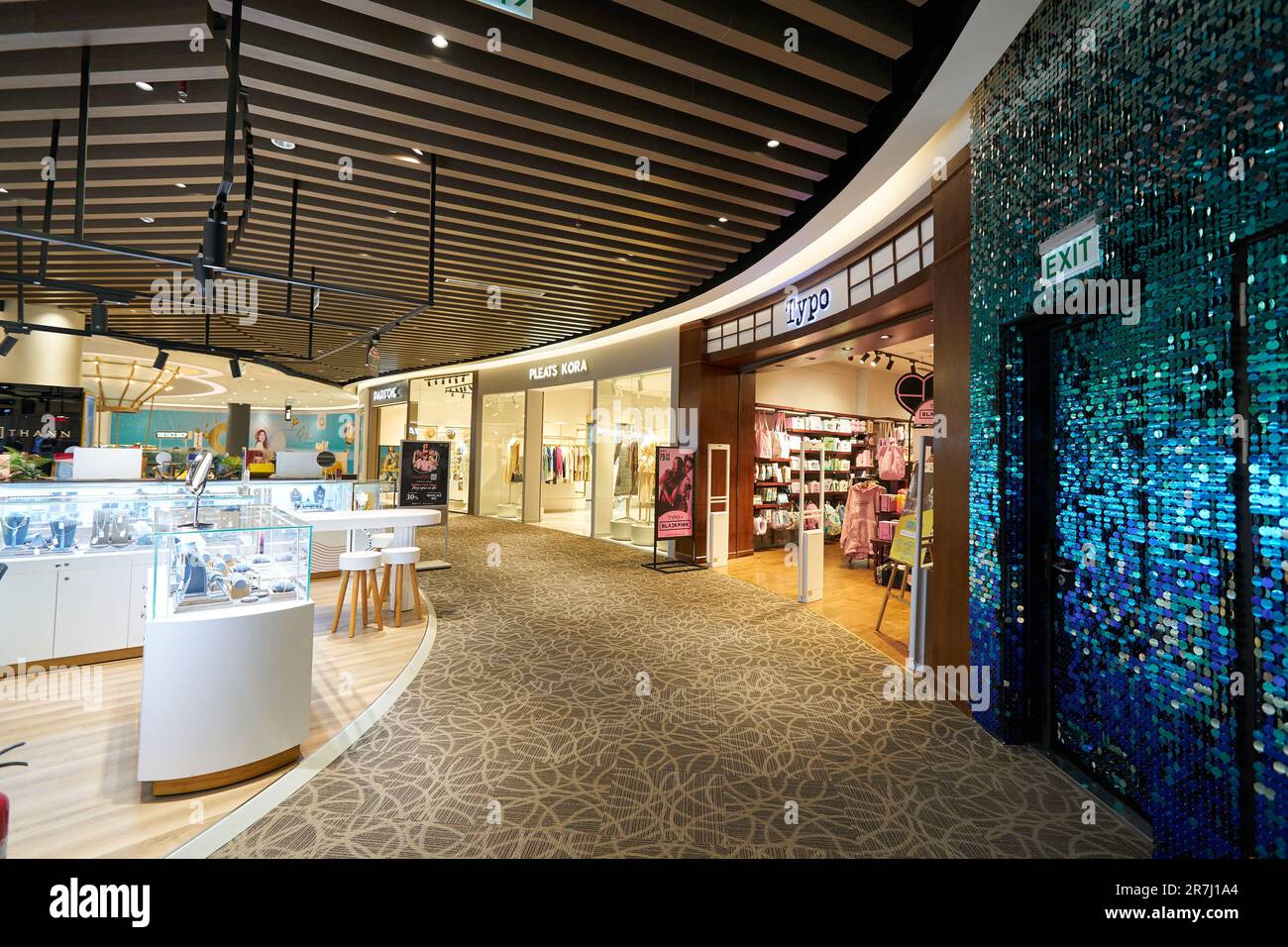 HO CHI MINH CITY, VIETNAM - CIRCA MARCH, 2023: interior shot of ...