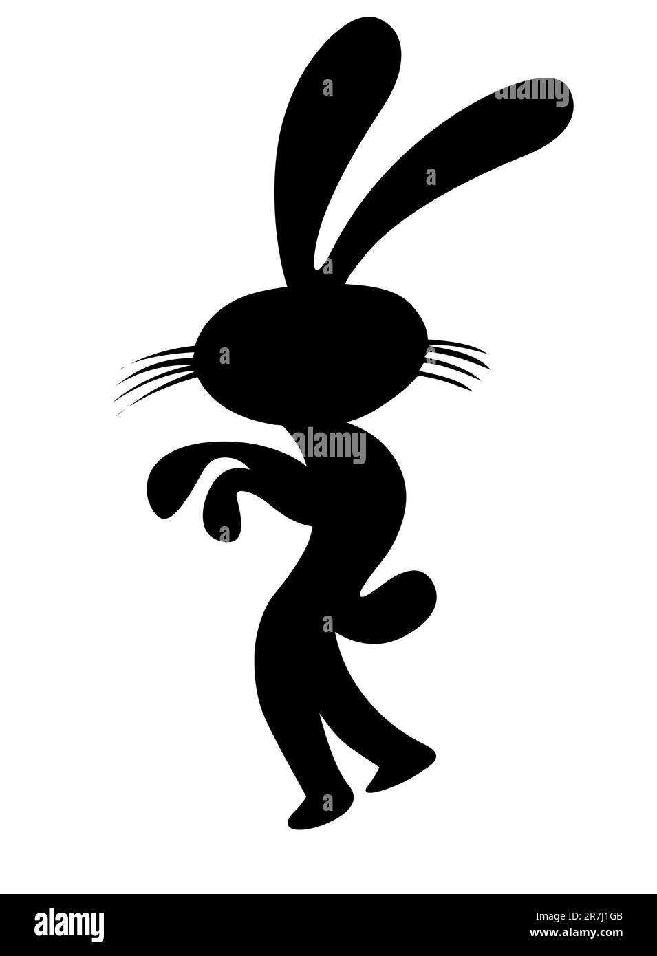 Cartoon chicken animal outline vector hi-res stock photography and ...