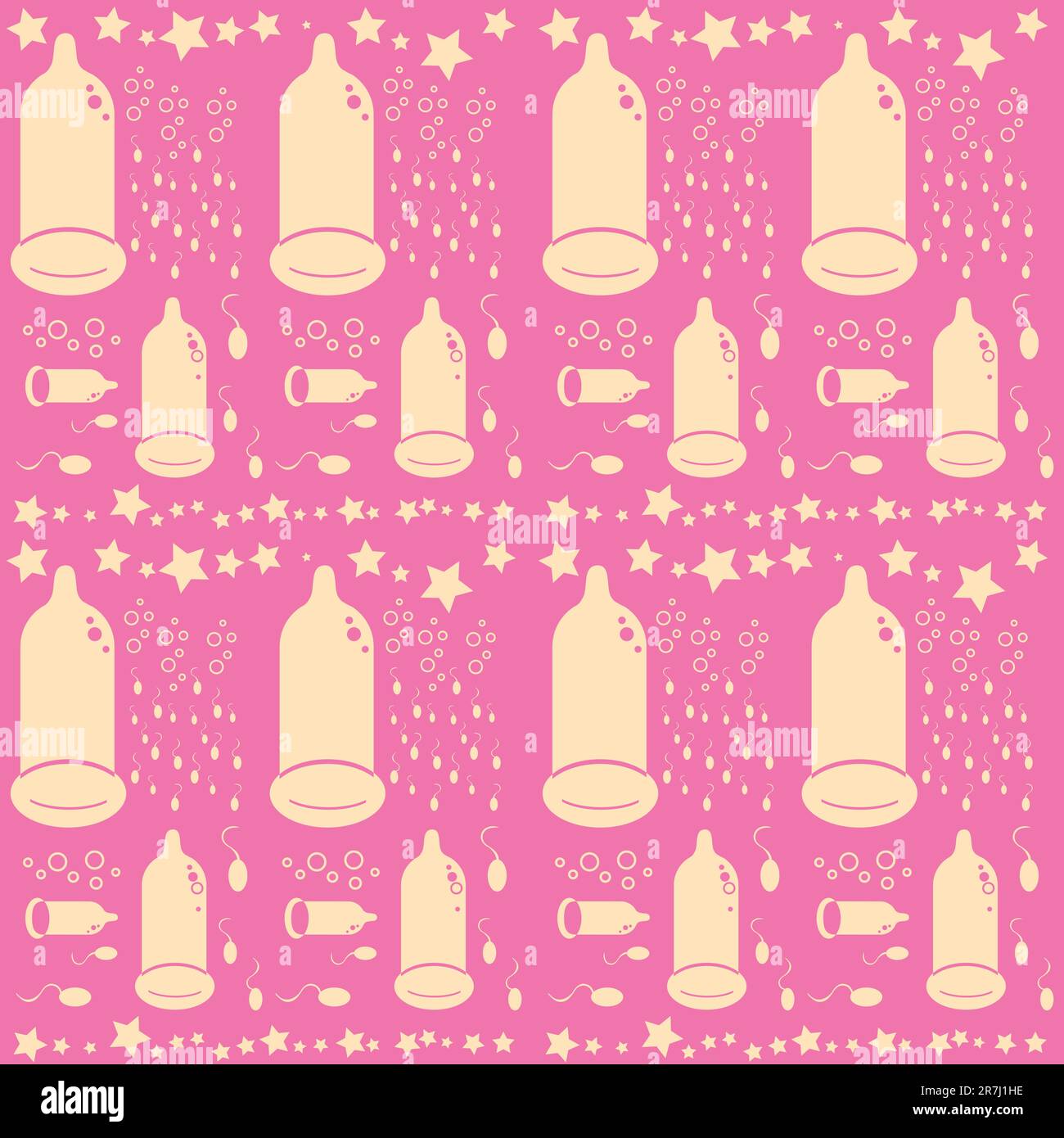 Seamless Condom Pattern Background Stock Vector Image And Art Alamy
