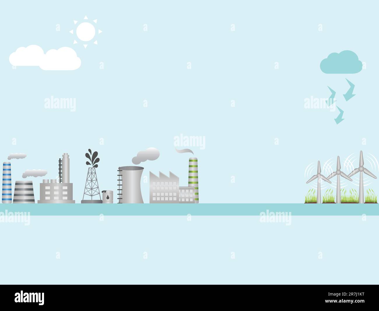 Oil buildings Stock Vector Images - Alamy