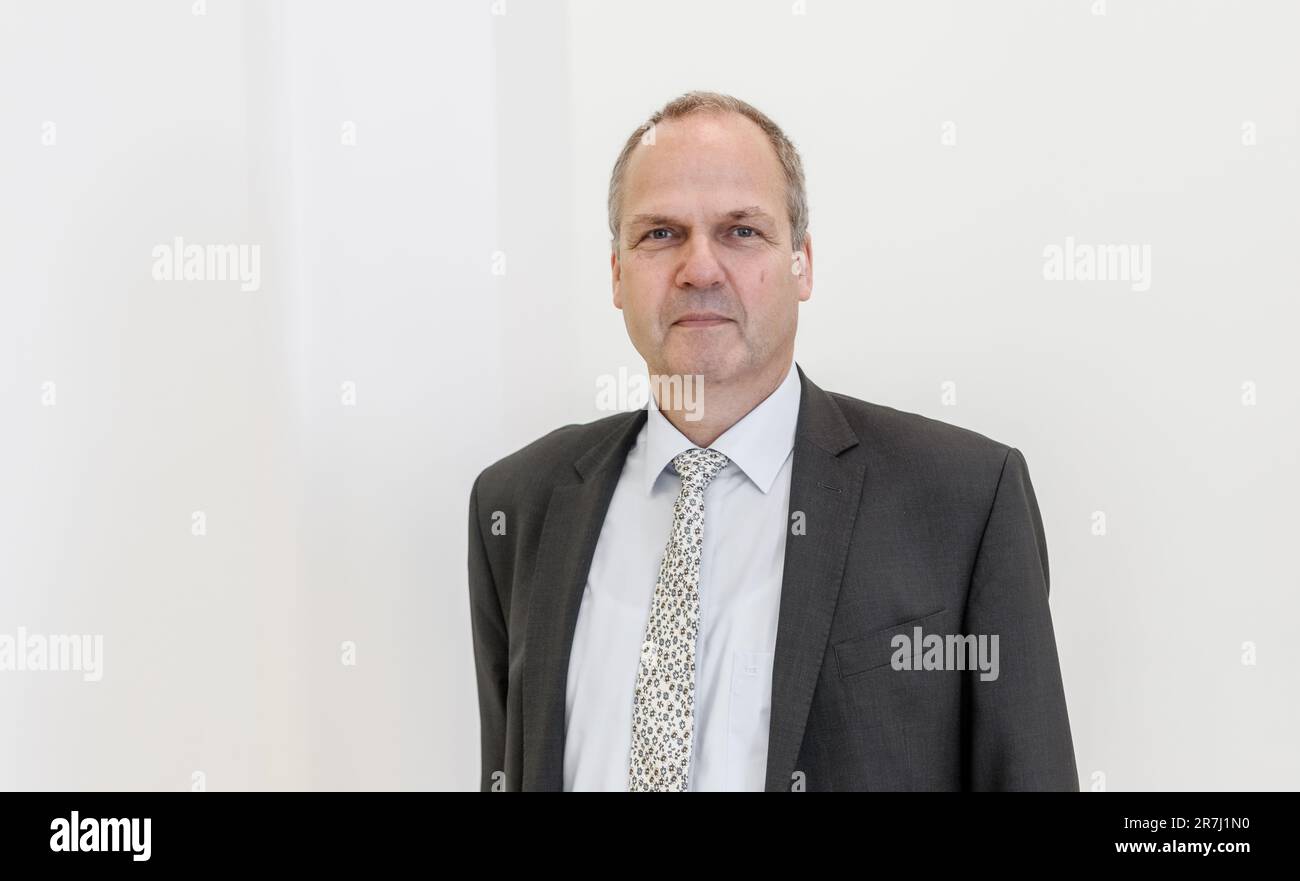 Kiel, Germany. 14th June, 2023. Werner Schwarz (CDU), Minister for ...