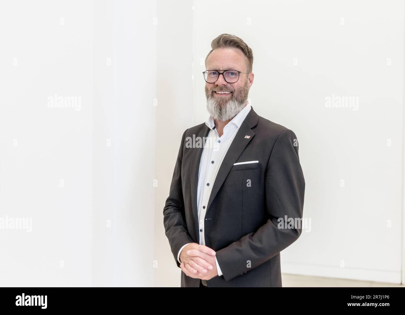 Kiel, Germany. 14th June, 2023. Claus Ruhe Madsen (CDU), Minister of ...