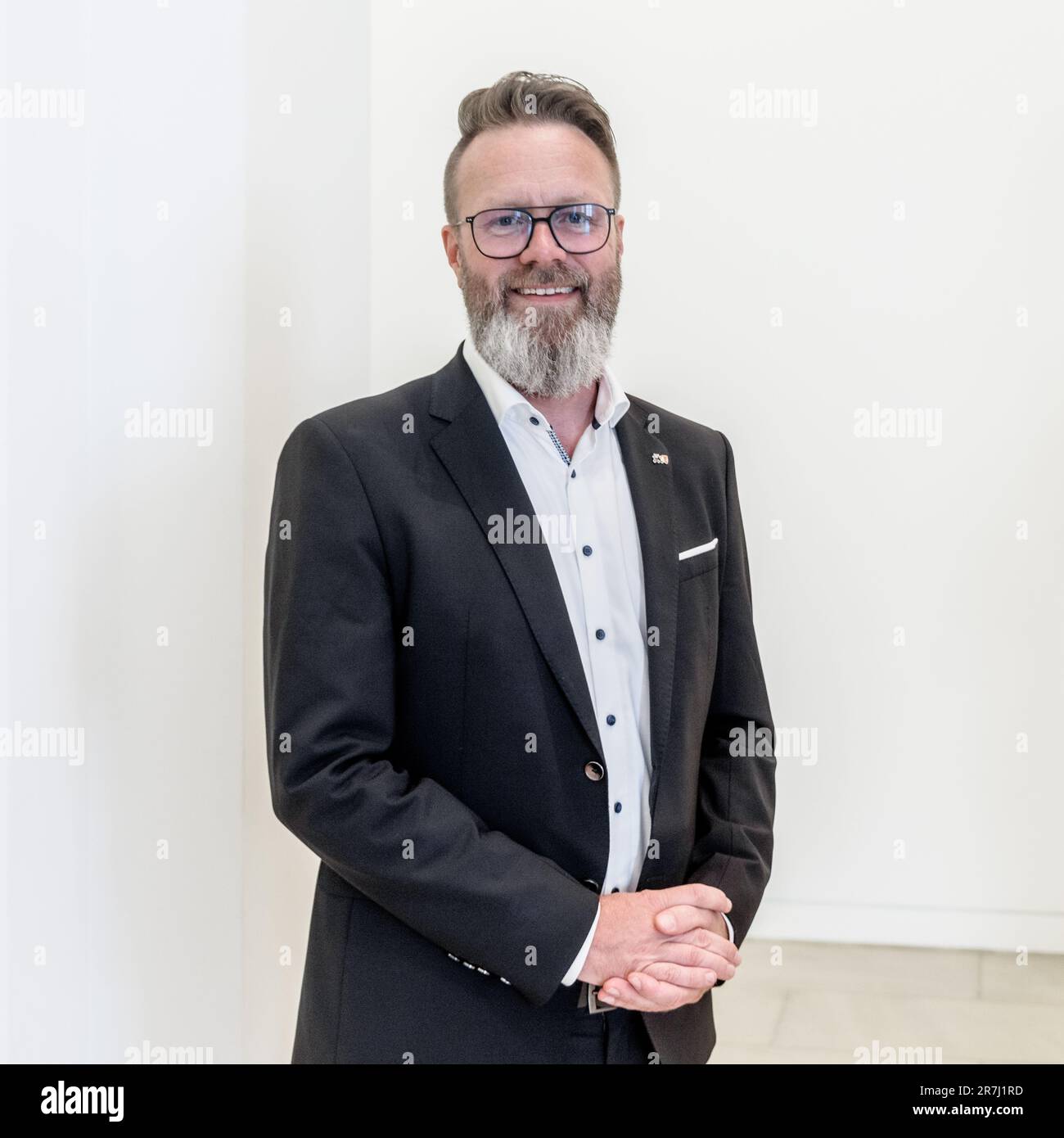 Kiel, Germany. 14th June, 2023. Claus Ruhe Madsen (CDU), Minister of ...