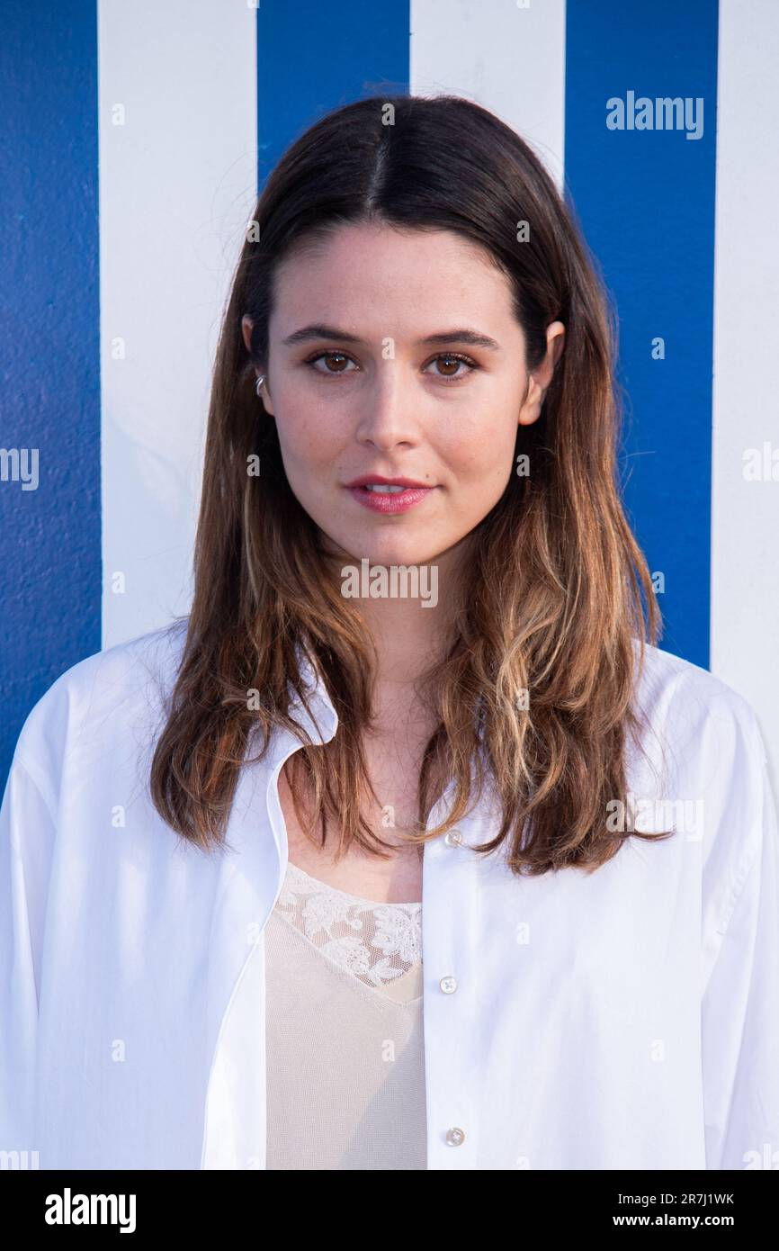 Cabourg, France. 15th June, 2023. Marilou Aussilloux attending the a Photocall as part of the ...