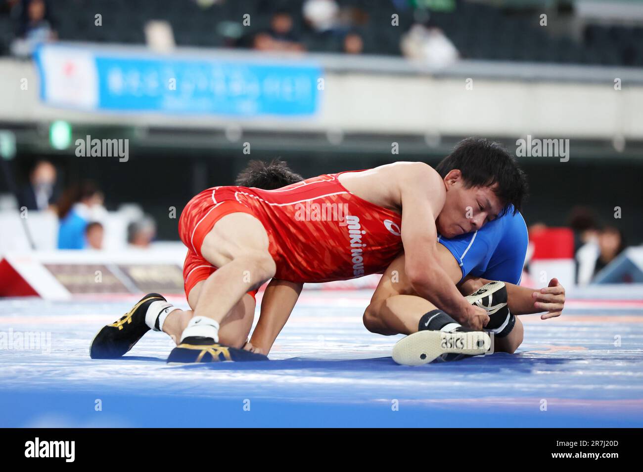 Tokyo, Japan. 16th June, 2023. Rei Higuchi Wrestling : Meiji Cup All ...