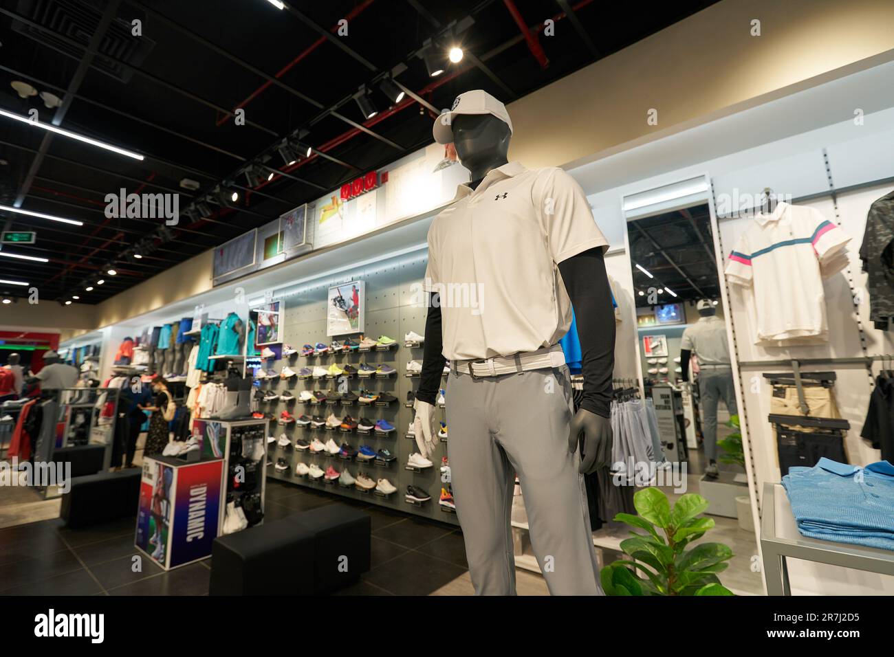 HO CHI MINH CITY, VIETNAM - CIRCA MARCH, 2023: interior shot of Under ...