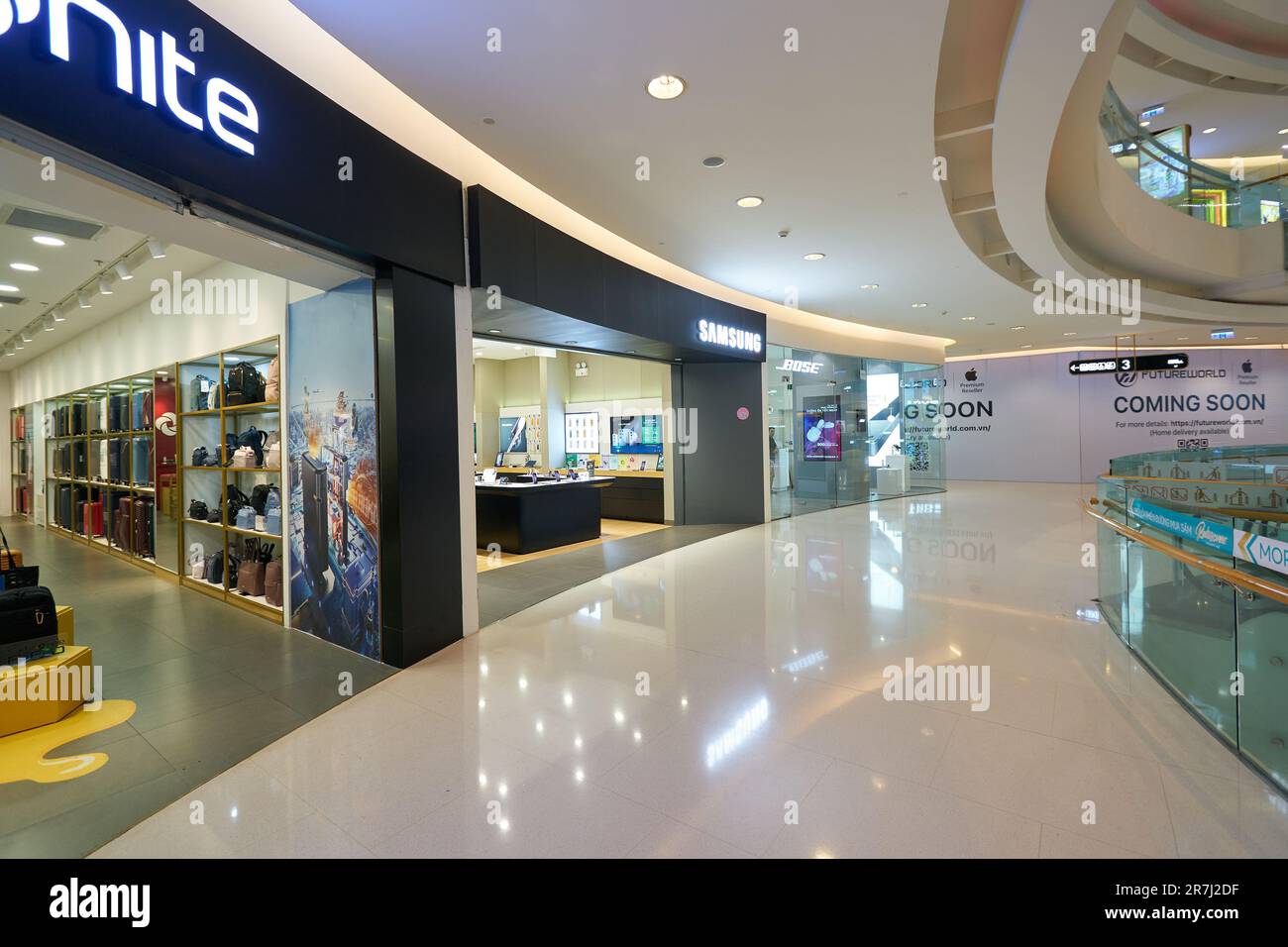 HO CHI MINH CITY, VIETNAM - CIRCA MARCH, 2023: interior shot of ...