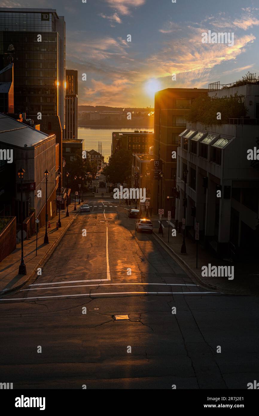 Halifax Skyline Sunset