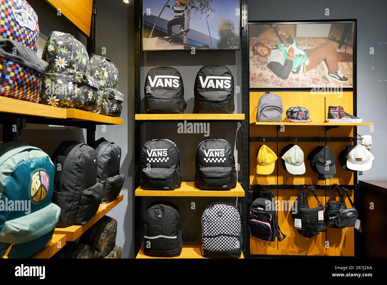 HO CHI MINH CITY, VIETNAM - CIRCA MARCH, 2023: interior shot of Vans ...