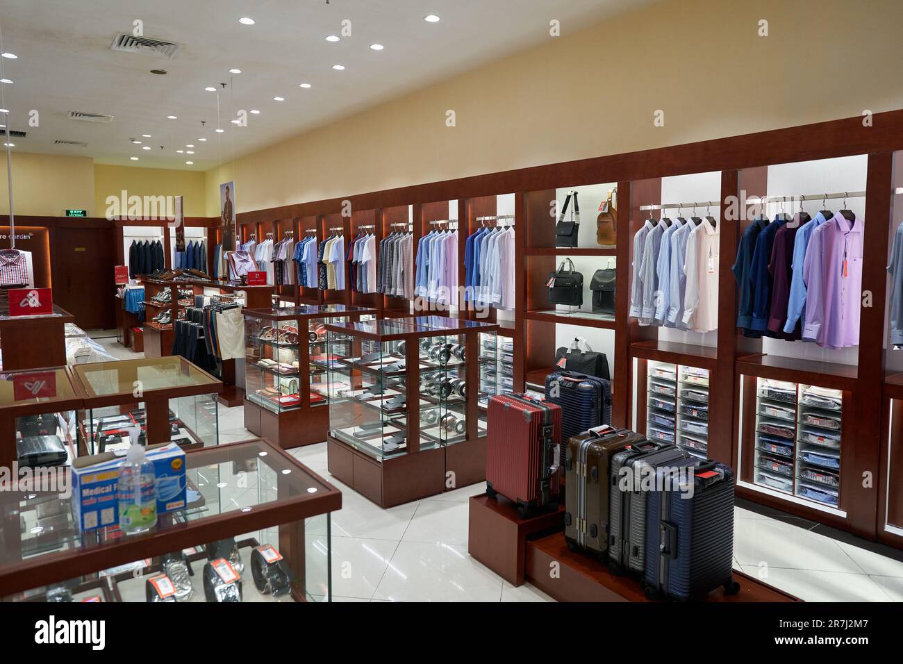 HO CHI MINH CITY, VIETNAM - CIRCA MARCH, 2023: interior shot of Pierre ...