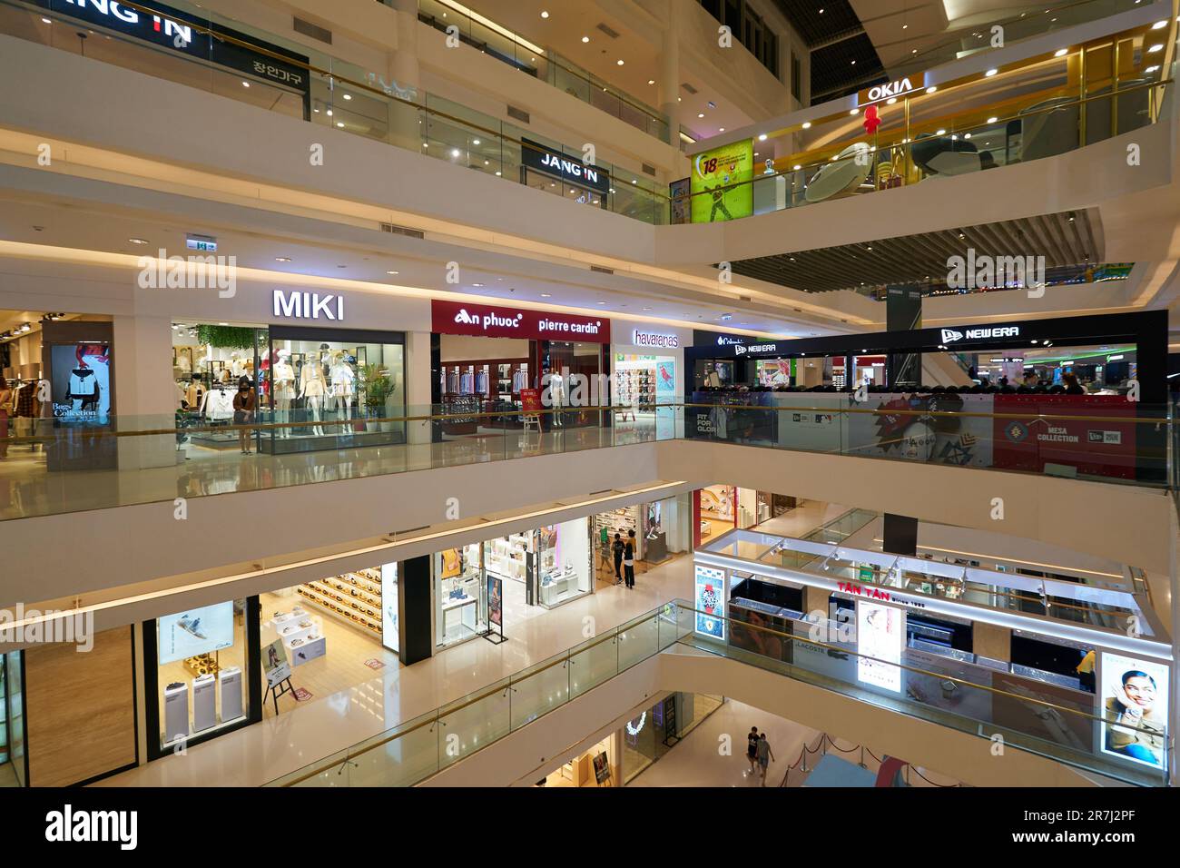 HO CHI MINH CITY, VIETNAM - CIRCA MARCH, 2023: interior shot of ...