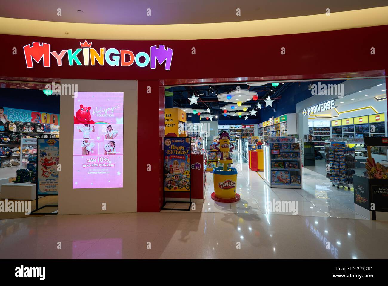 HO CHI MINH CITY, VIETNAM - CIRCA MARCH, 2023: entrance to Mykingdom ...