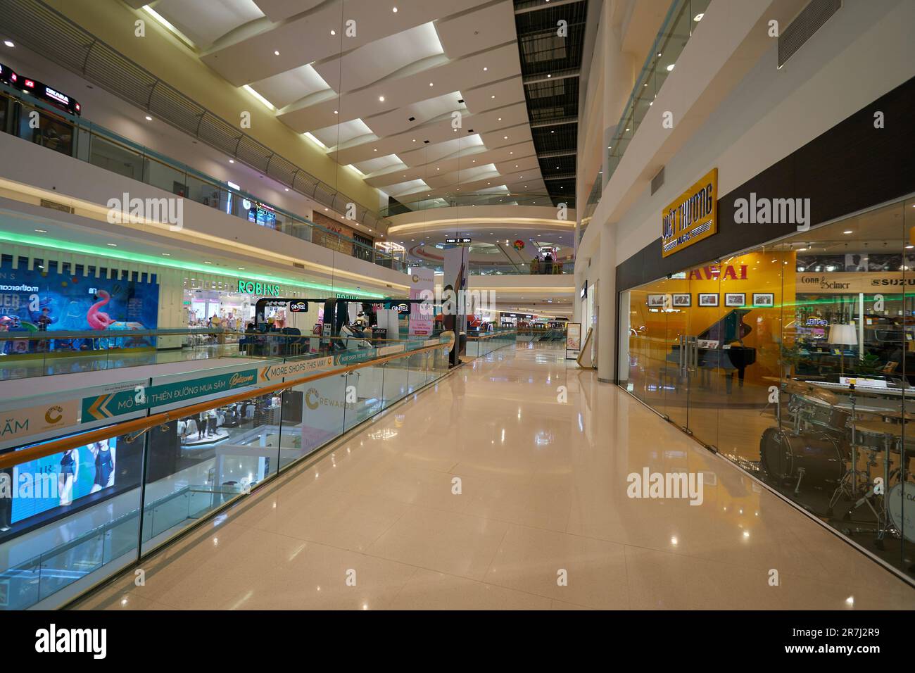 HO CHI MINH CITY, VIETNAM - CIRCA MARCH, 2023: interior shot of ...