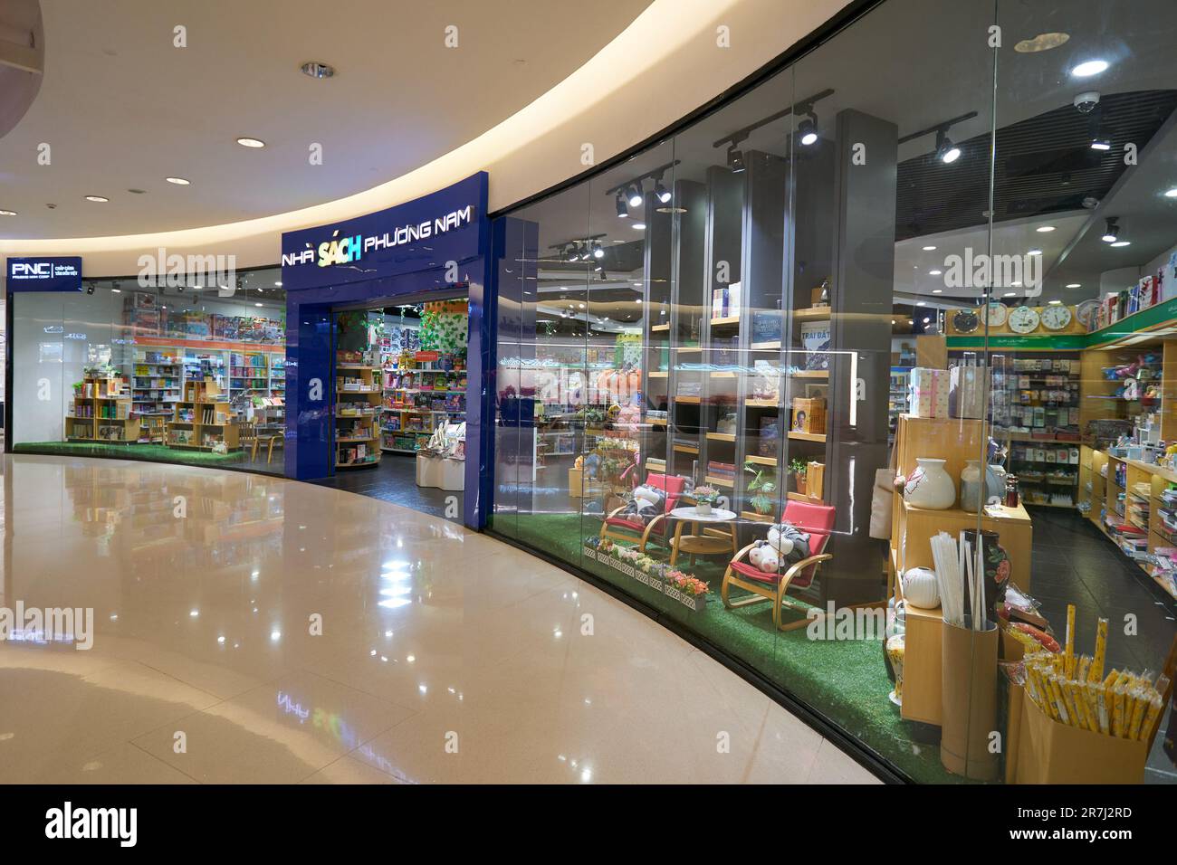 HO CHI MINH CITY, VIETNAM - CIRCA MARCH, 2023: interior shot of ...