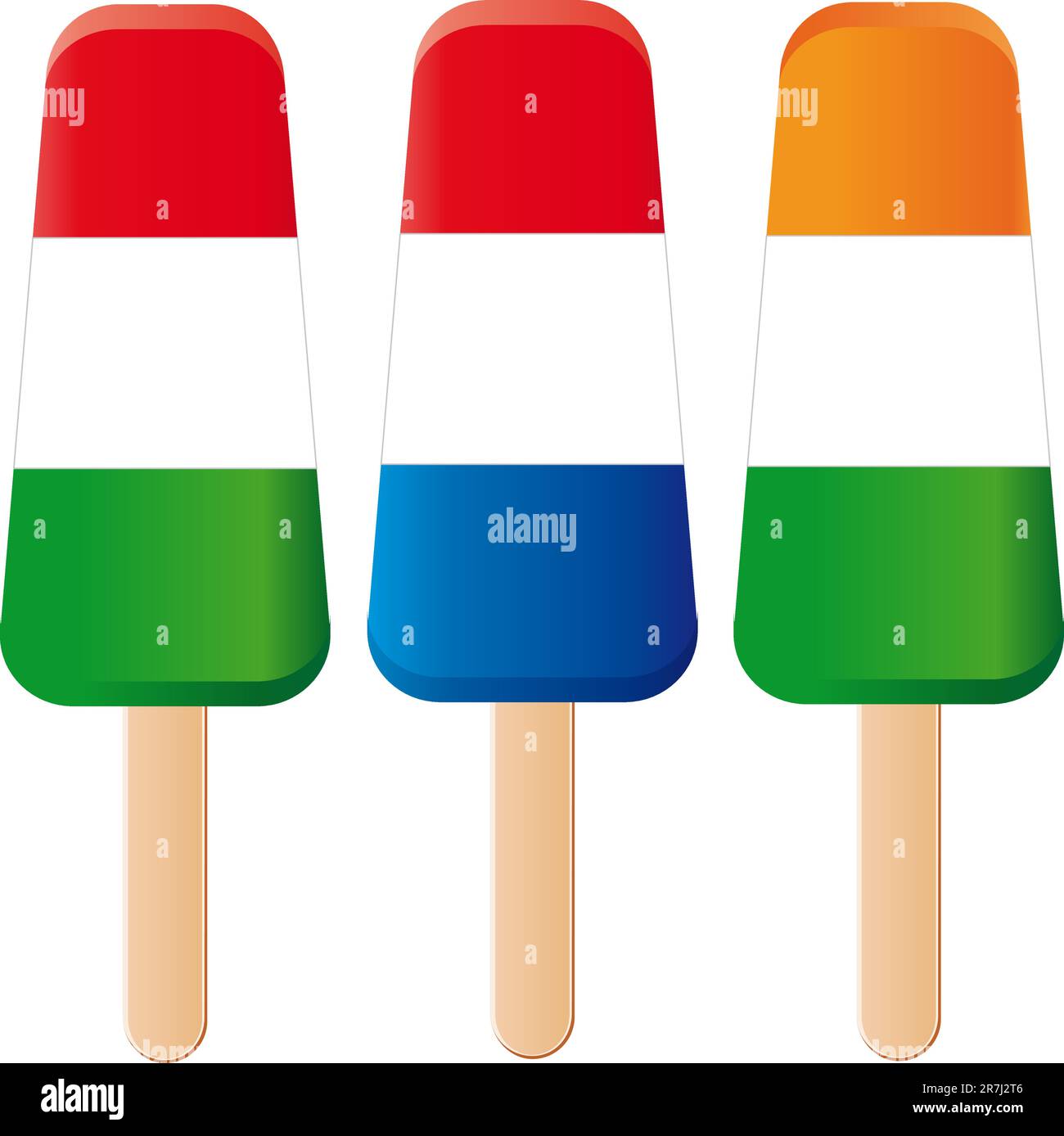 Red ice cream icon Stock Vector Images - Alamy