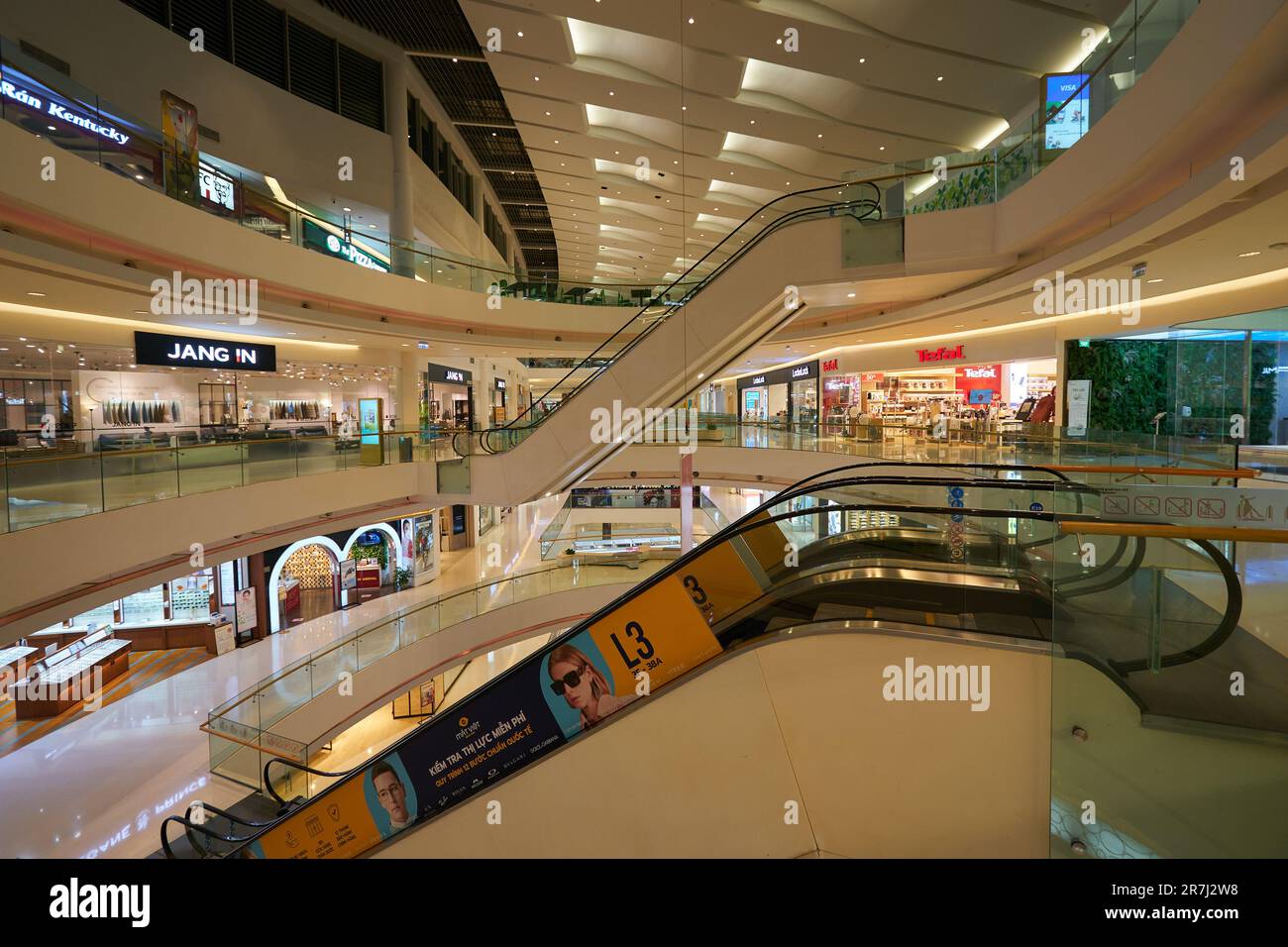 HO CHI MINH CITY, VIETNAM - CIRCA MARCH, 2023: interior shot of ...