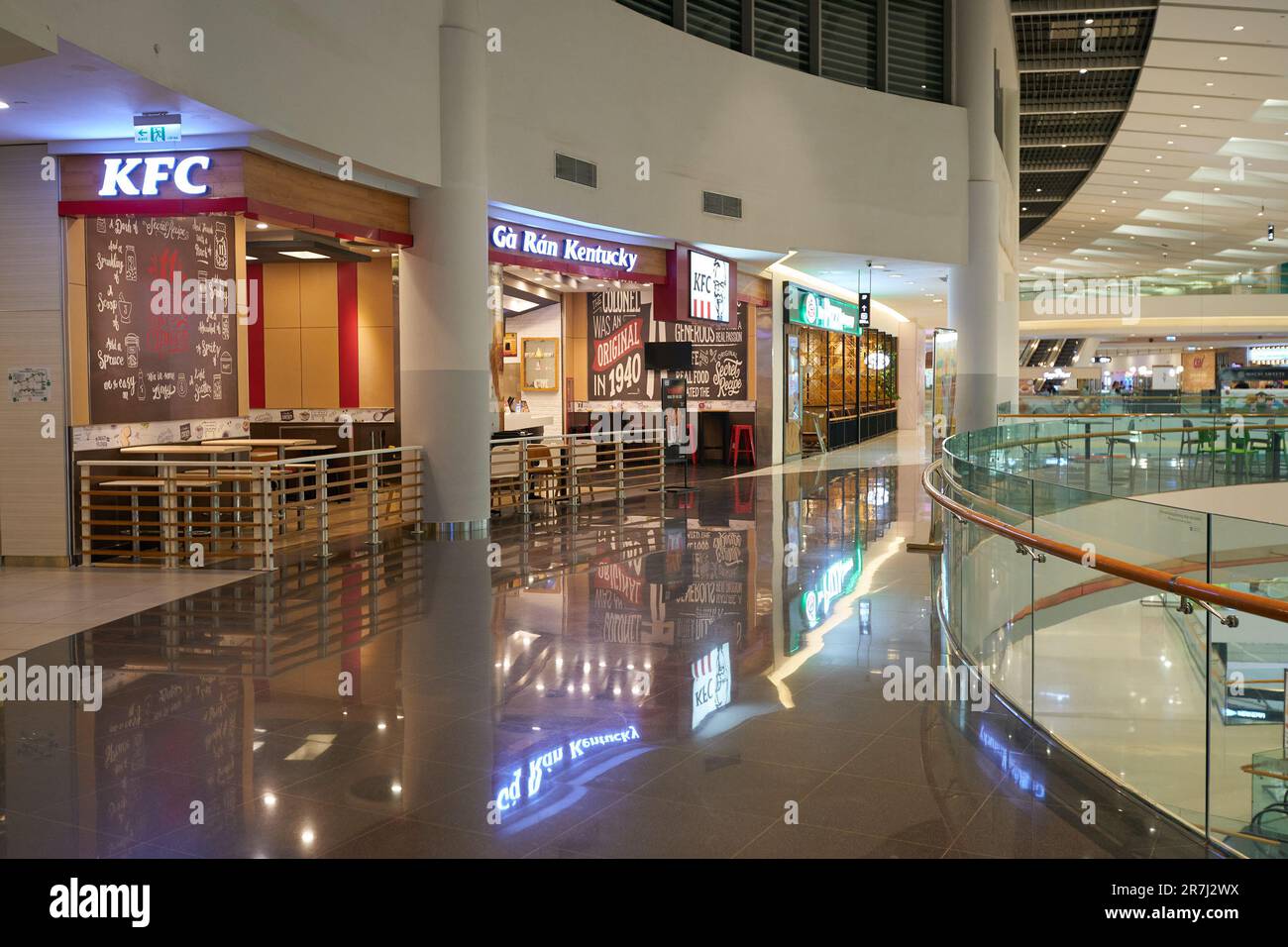 HO CHI MINH CITY, VIETNAM - CIRCA MARCH, 2023: KFC fast food restaurant ...