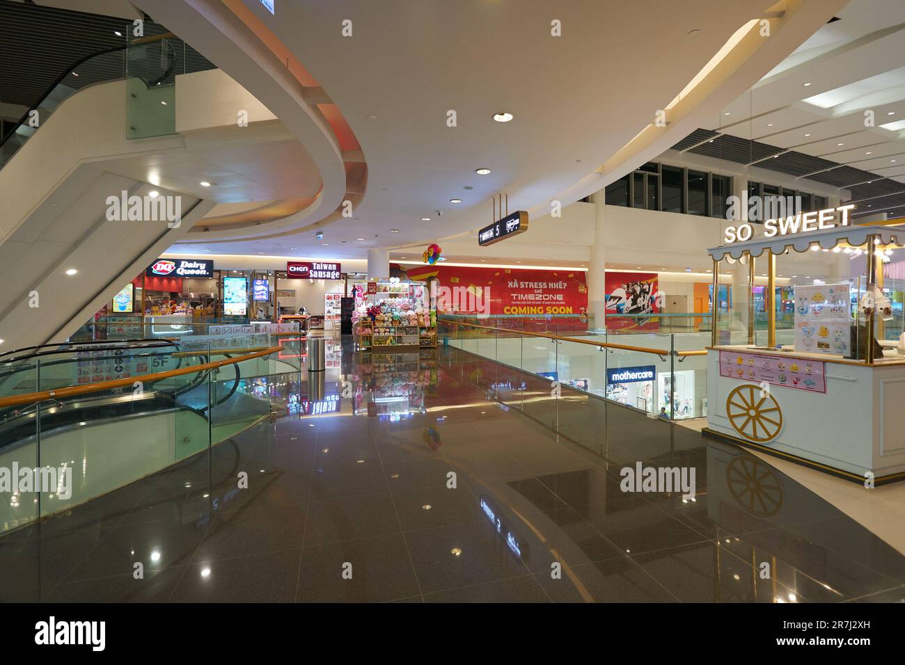 HO CHI MINH CITY, VIETNAM - CIRCA MARCH, 2023: interior shot of ...