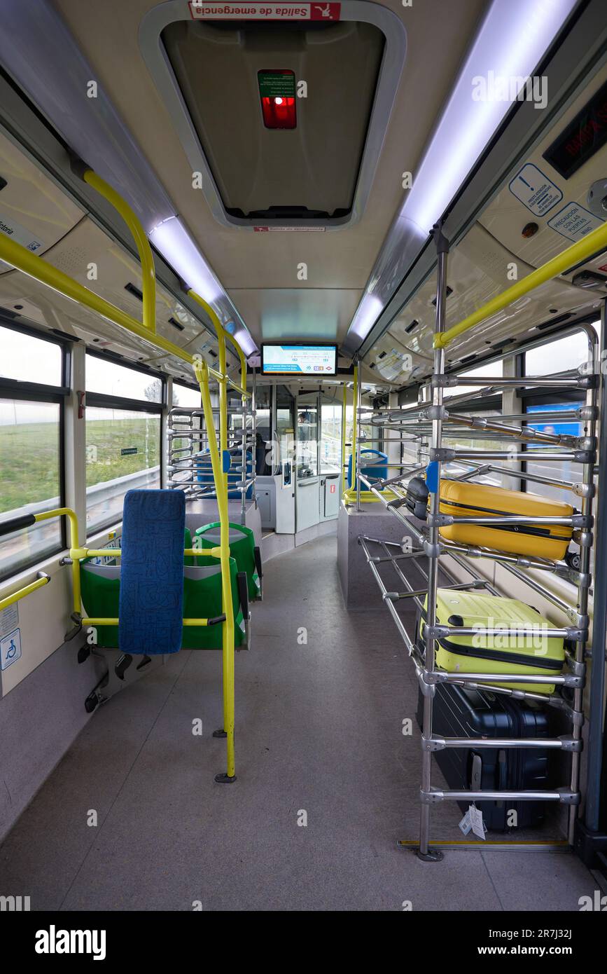 Interior single decker bus hi-res stock photography and images - Alamy