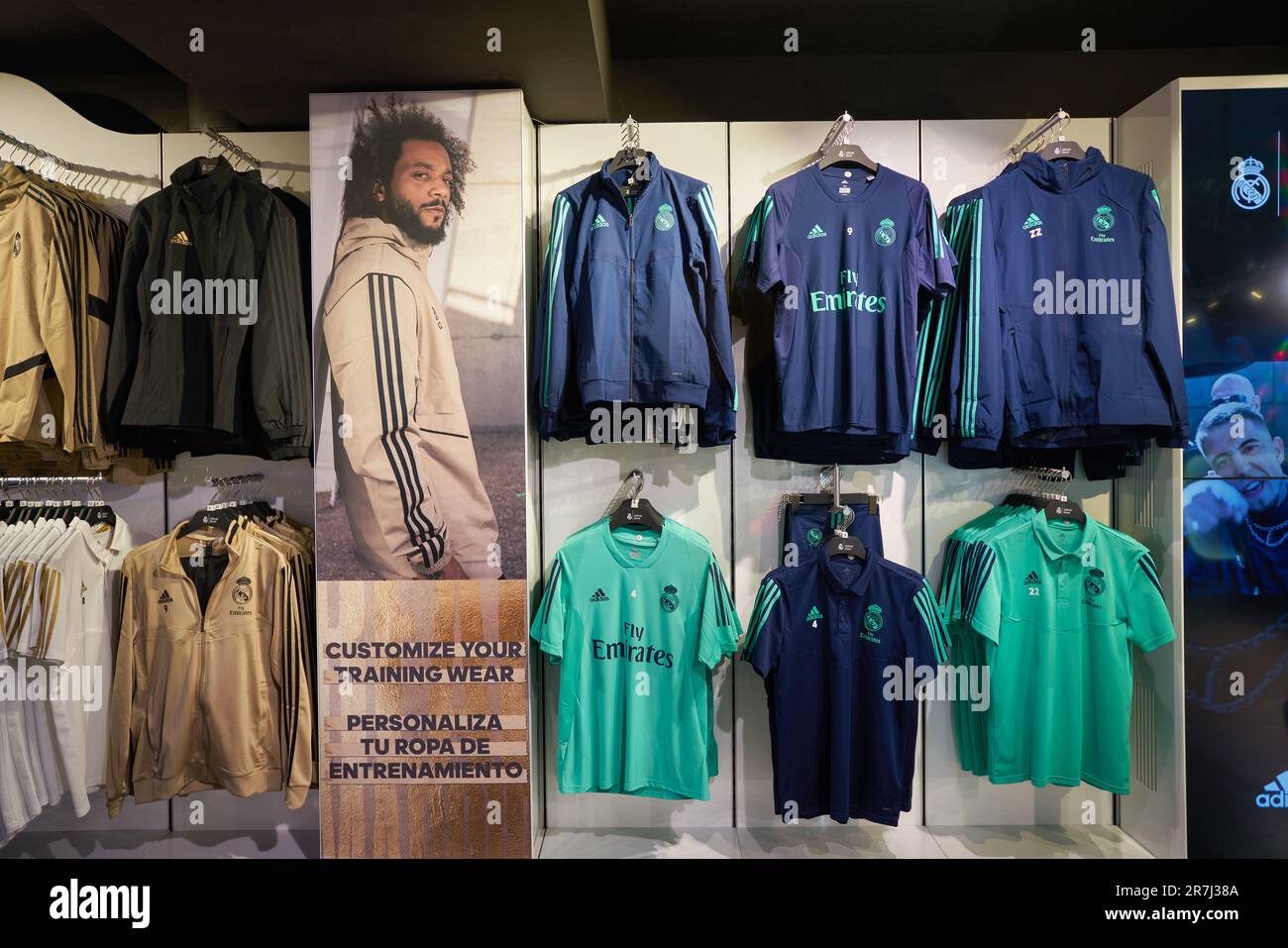 Real madrid official store hi-res stock photography and images - Alamy