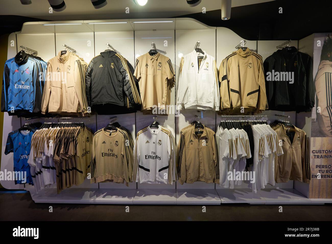 Real madrid official store hi-res stock photography and images - Alamy