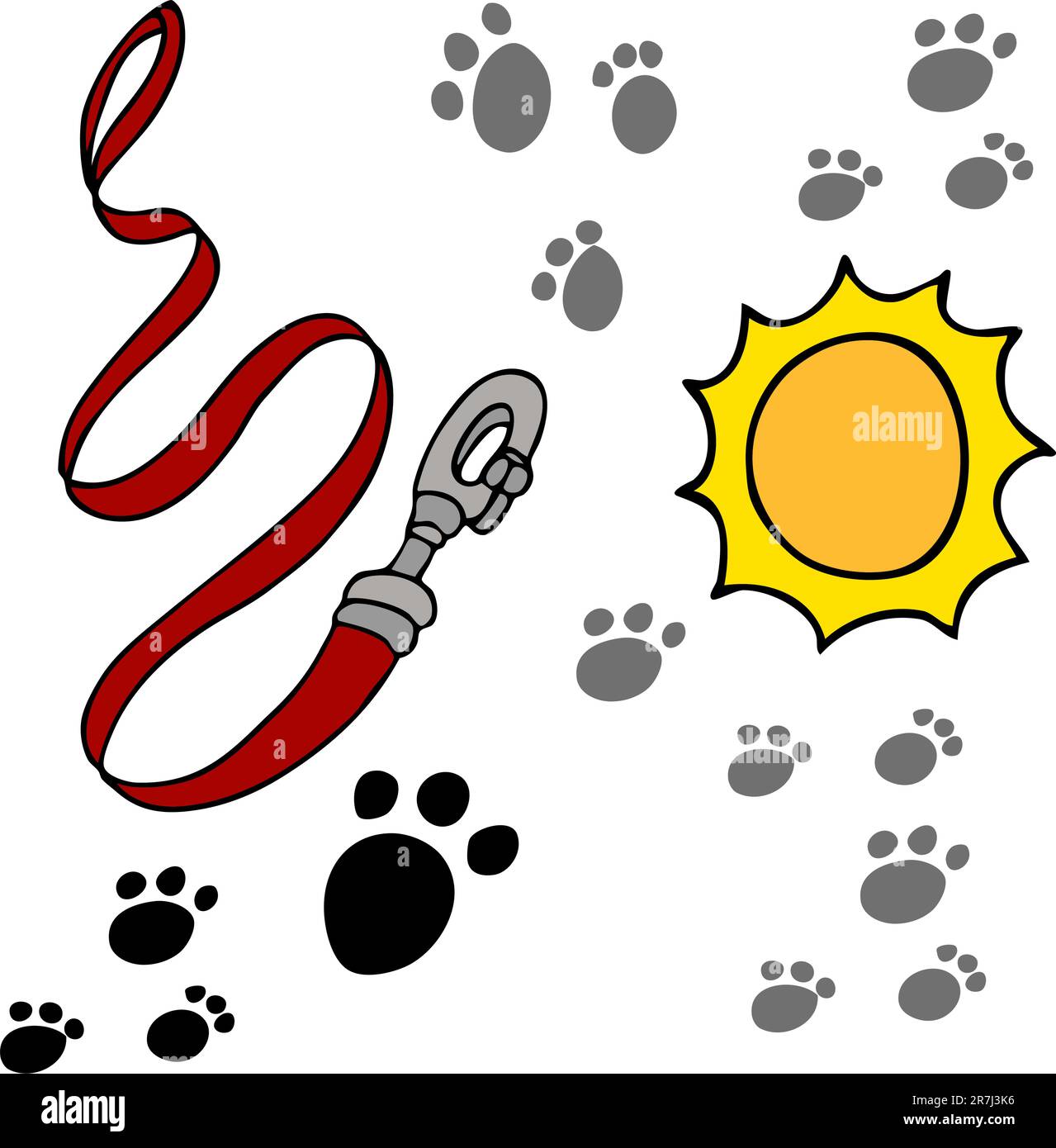 A cartoon with a dog theme Stock Vector Image & Art - Alamy