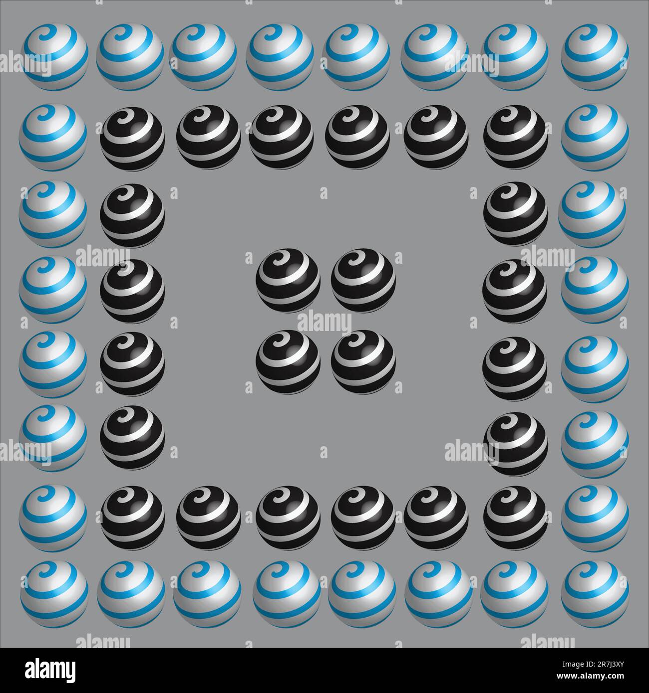 Cool color spheres Stock Vector Images - Alamy