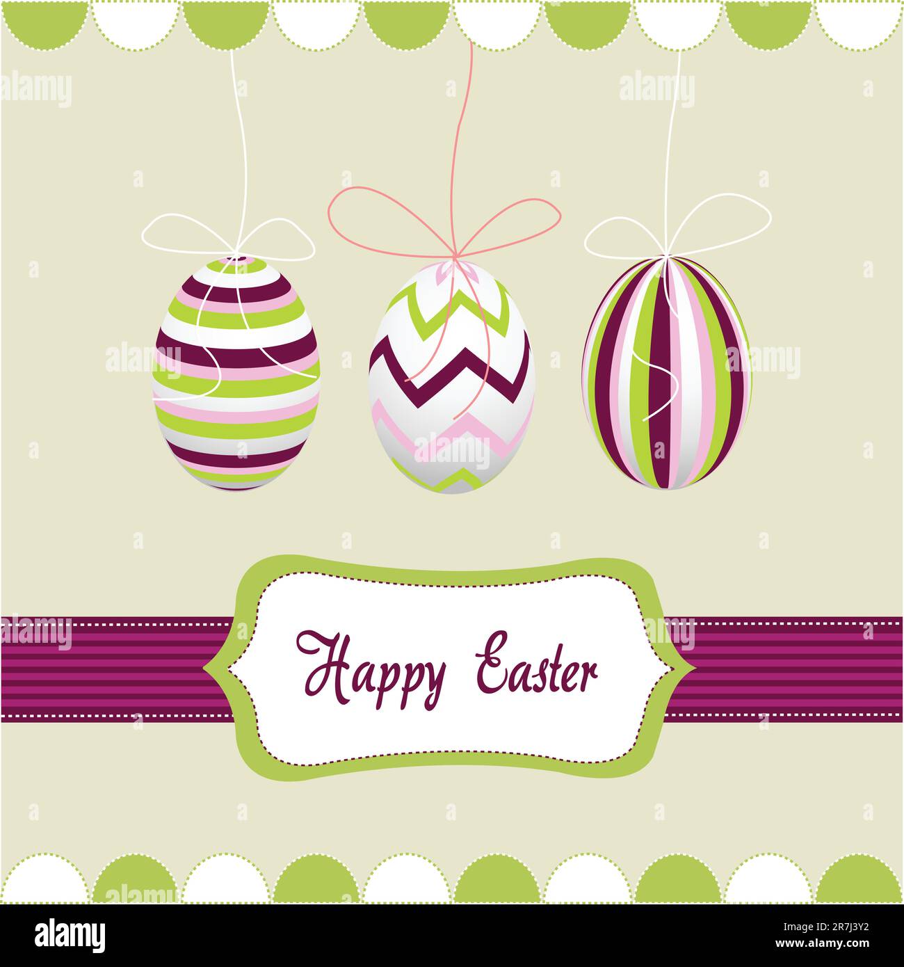Pretty eggs Stock Vector Images - Alamy