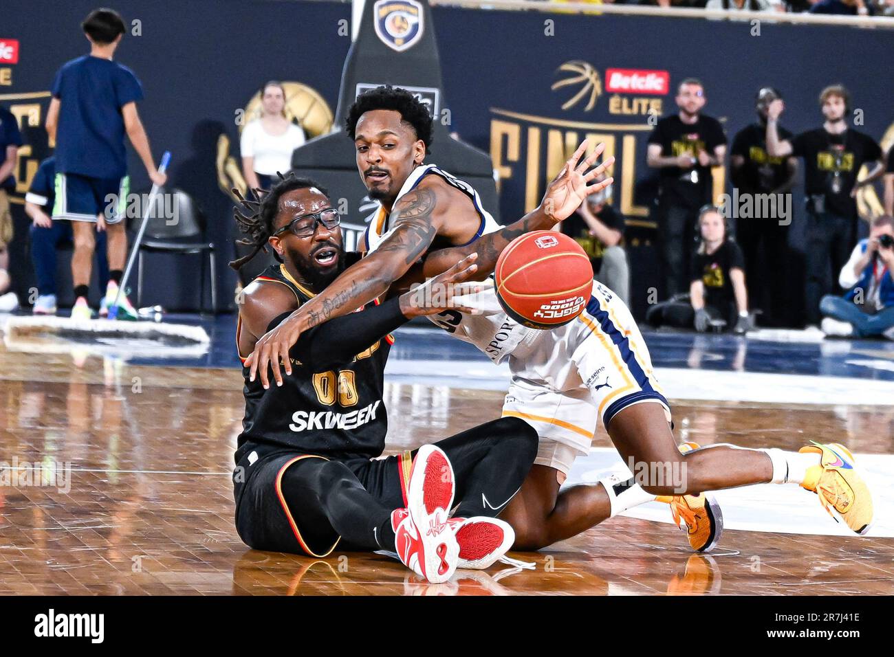 Paris, France. 15th June, 2023. John BROWN III during the Betclic elite ...