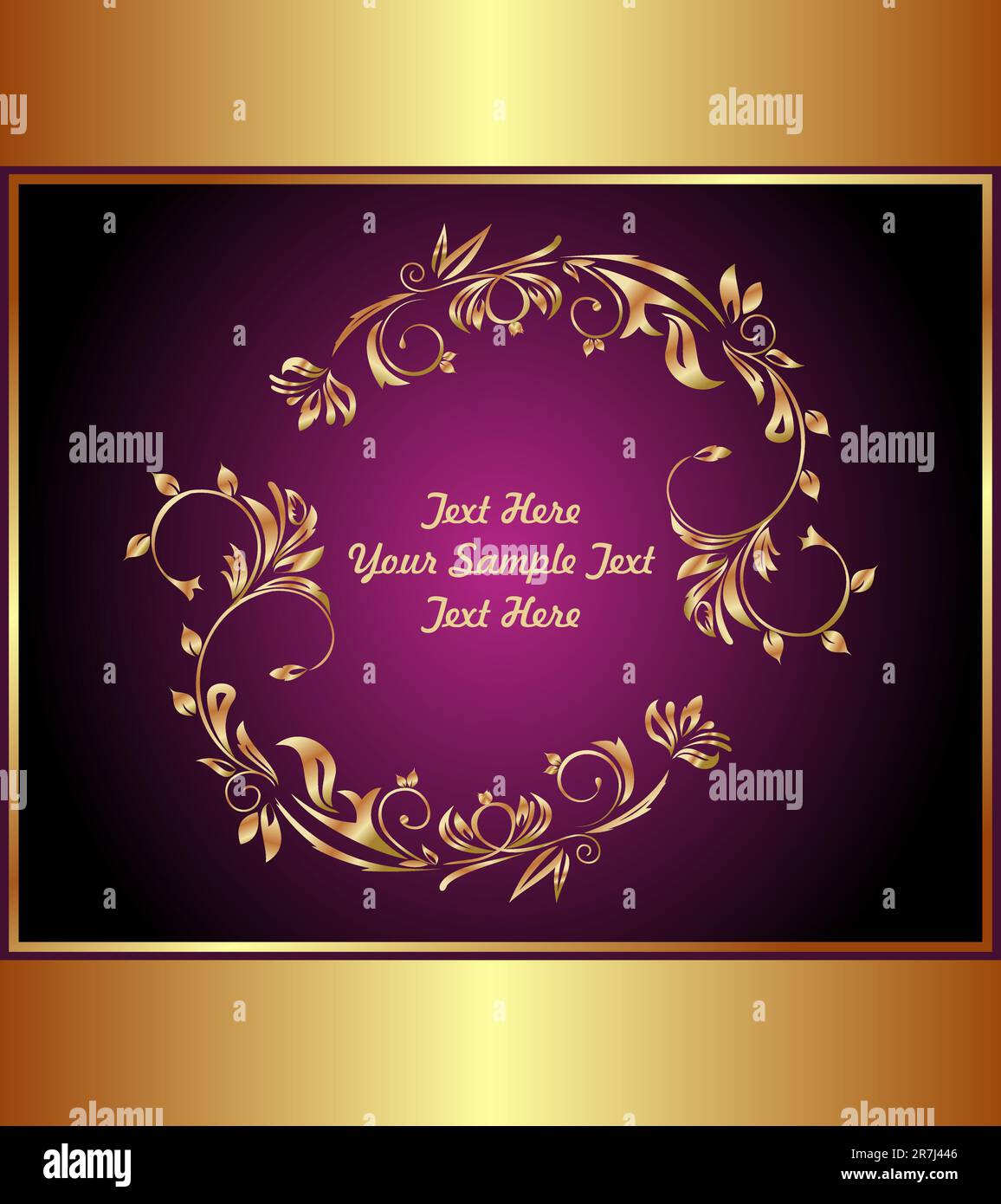 Illustration luxury background for design or packing - vector Stock ...