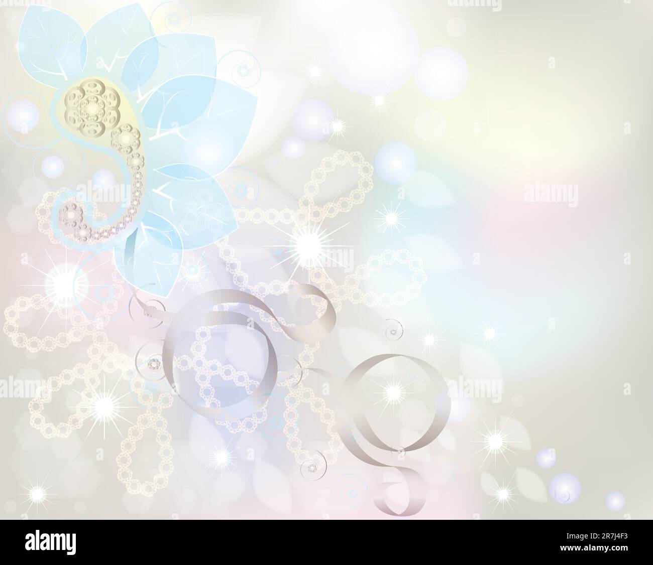 Vector spring background. Luxury greeting card Stock Vector Image & Art ...