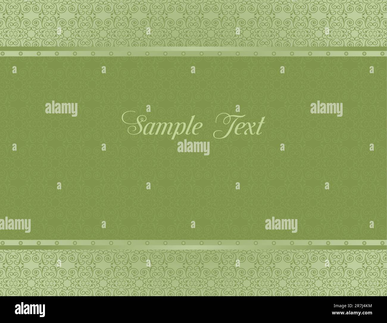 Green background for design of cards and invitation. Vector Stock ...