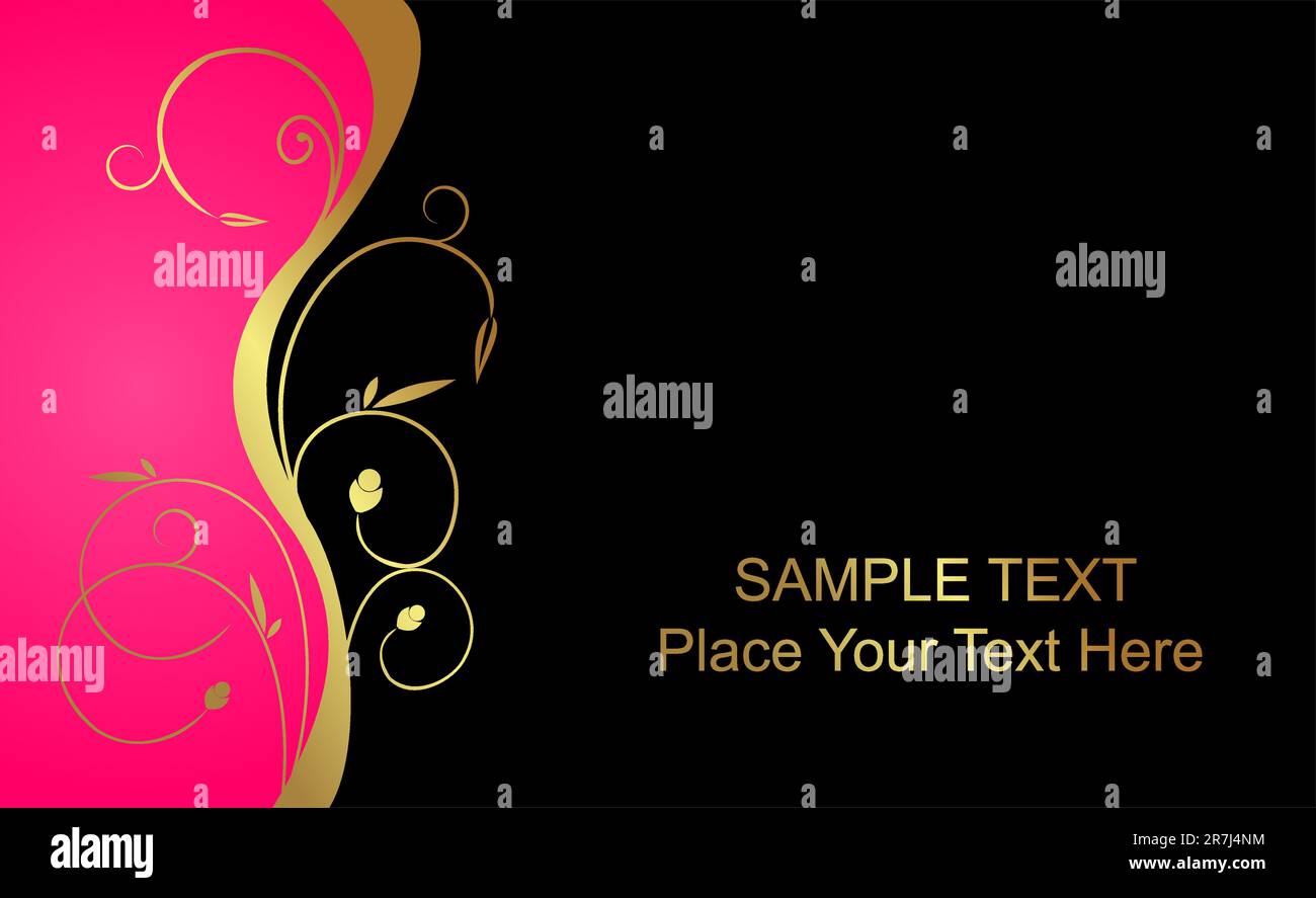 Luxury background for design card. Vector Stock Vector Image & Art - Alamy