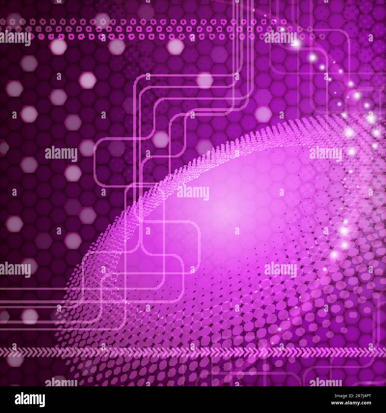 vector abstract techno background Stock Vector Image & Art - Alamy