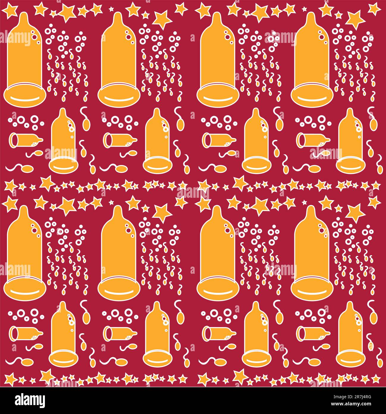 Seamless Condom Pattern Background Stock Vector Image And Art Alamy