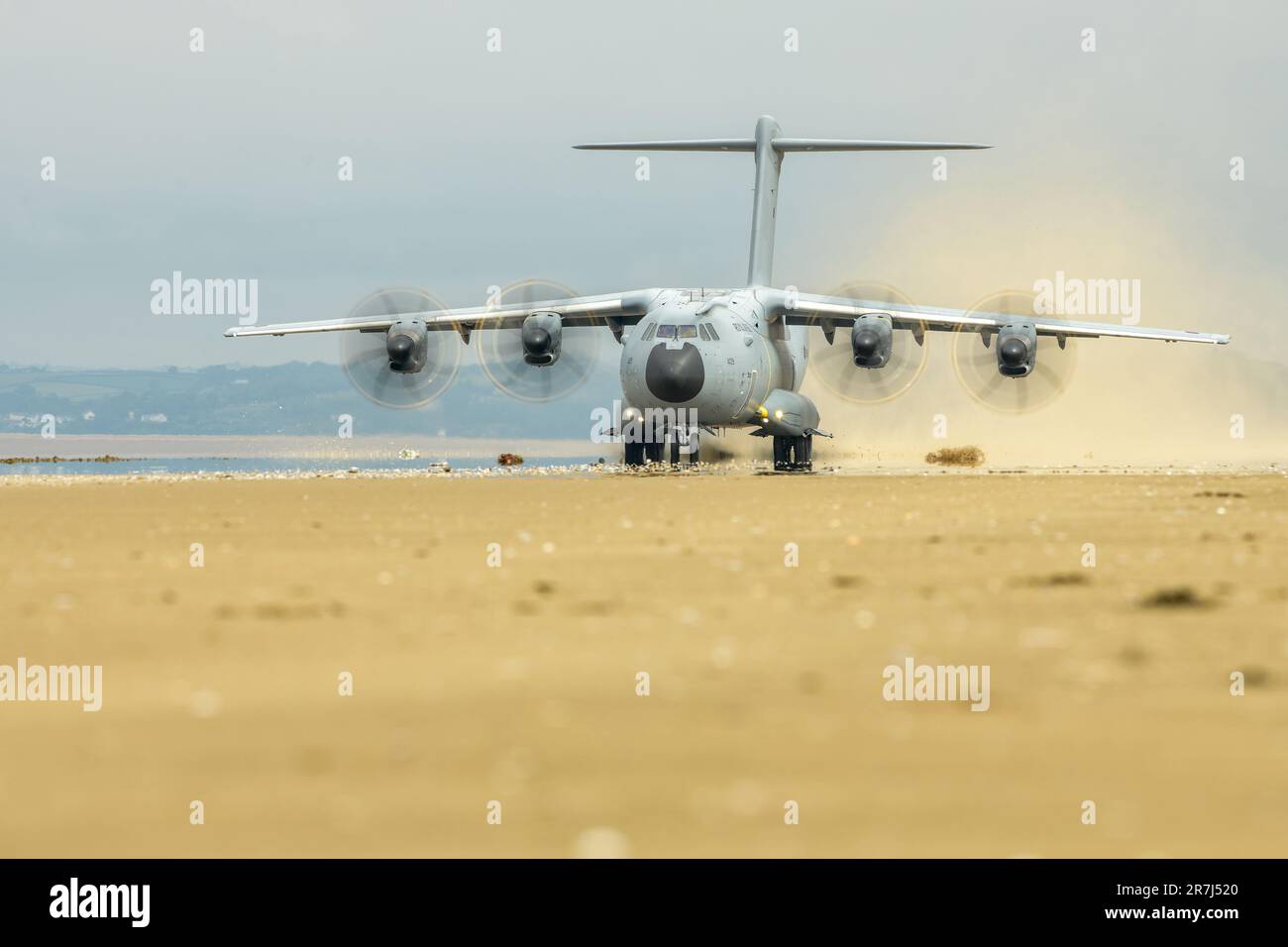 Pembrey sands beach landings hi-res stock photography and images - Alamy