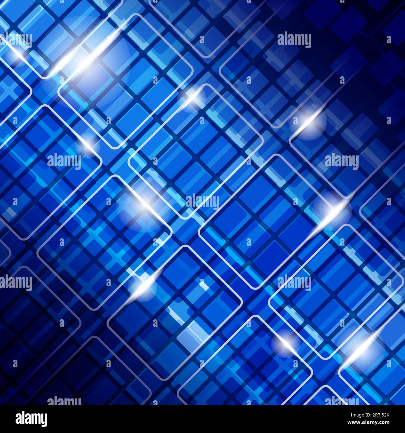 Vector tech background Stock Vector Image & Art - Alamy