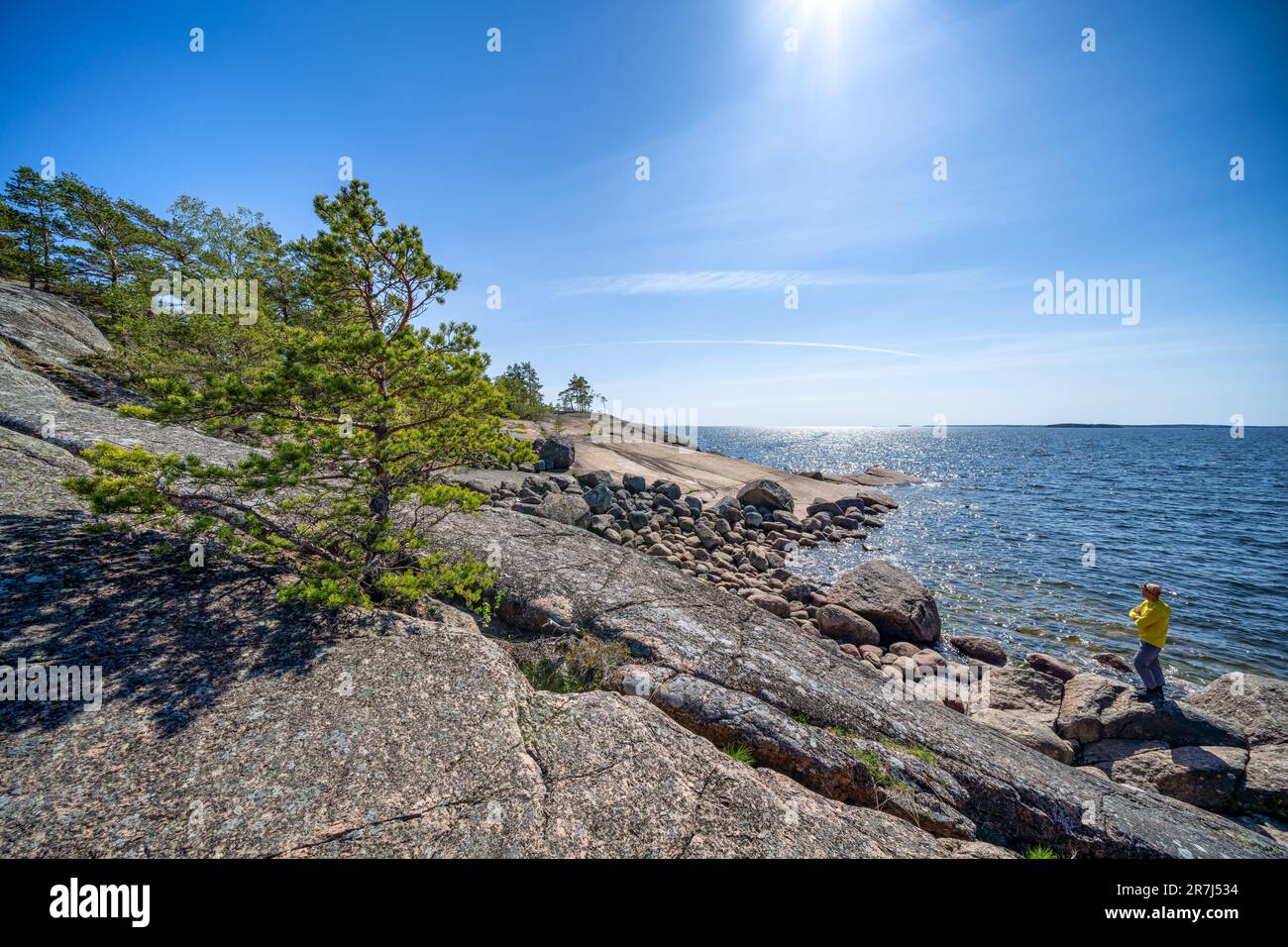 At Ulko-Nuokko island, Hamina, Finland Stock Photo - Alamy