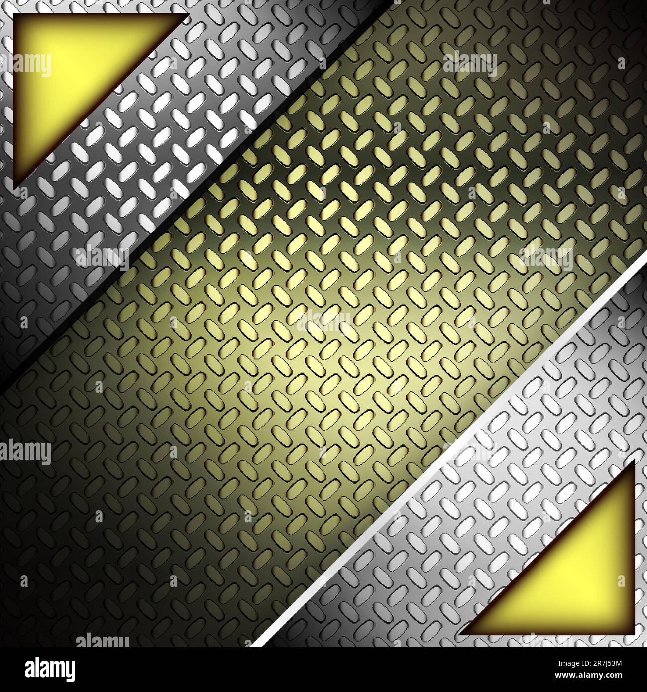 Fluted metal texture. Vector Illustration Stock Vector Image & Art - Alamy