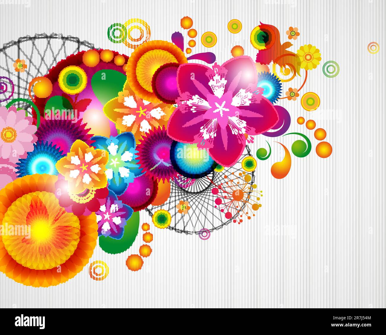 Gift card. Floral design background Stock Vector Image & Art - Alamy