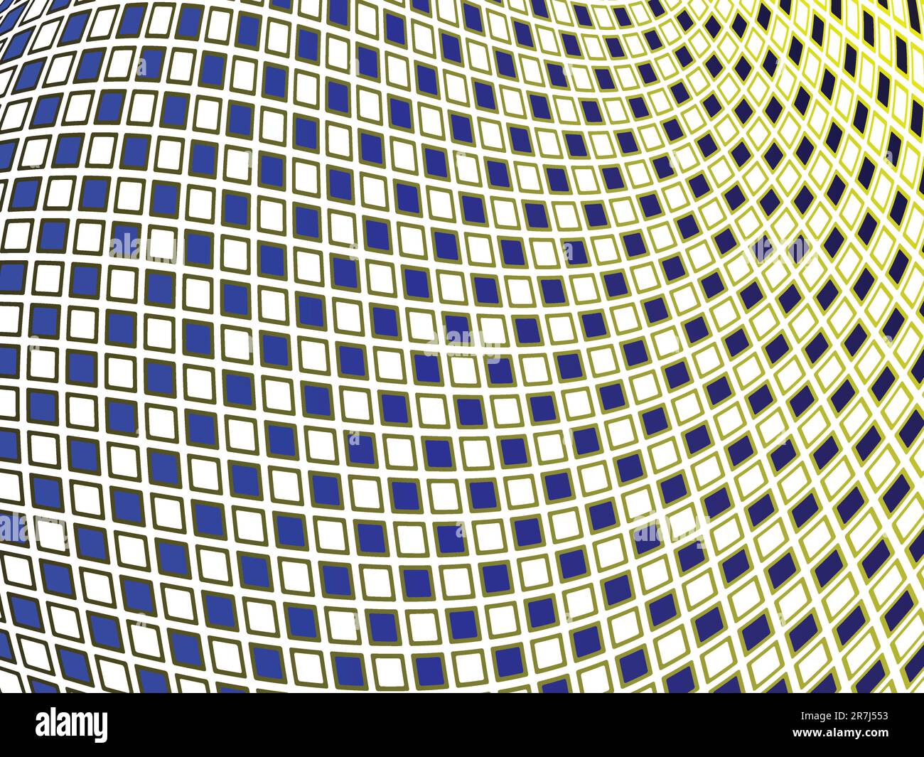 squares wavy background, vector art illustration Stock Vector Image ...