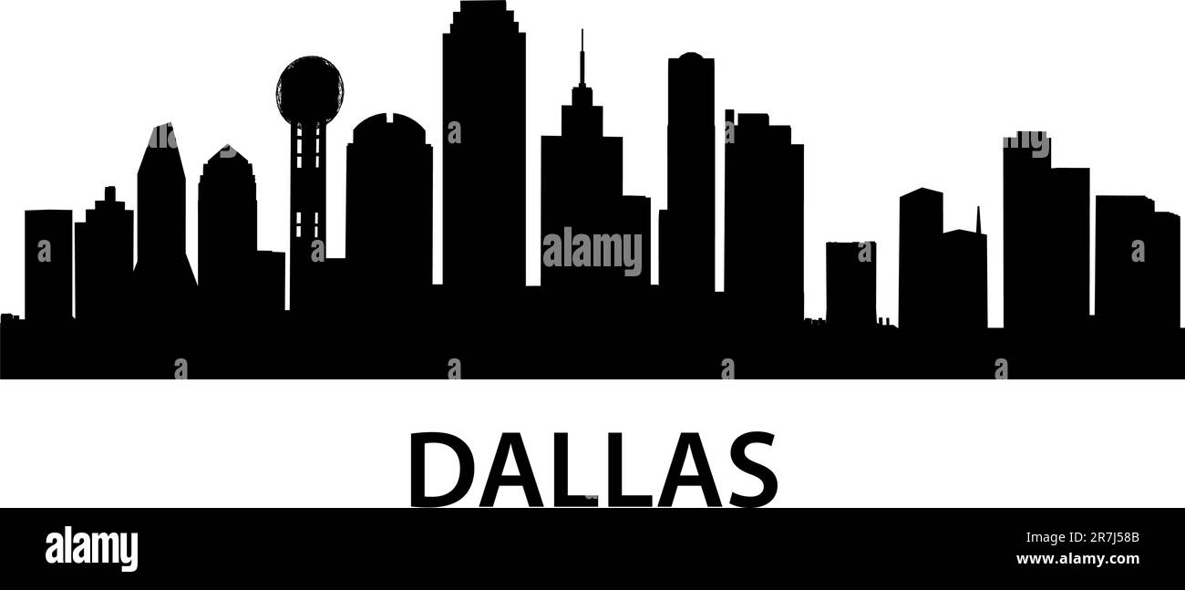 detailed illustration of Dallas, Texas Stock Vector Image & Art - Alamy
