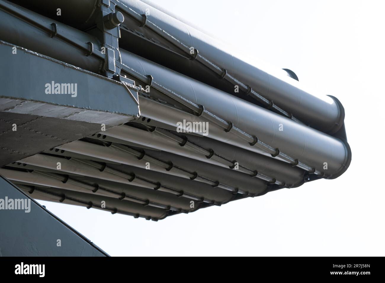 Multiple launch rocket system, modern military equipment Stock Photo ...