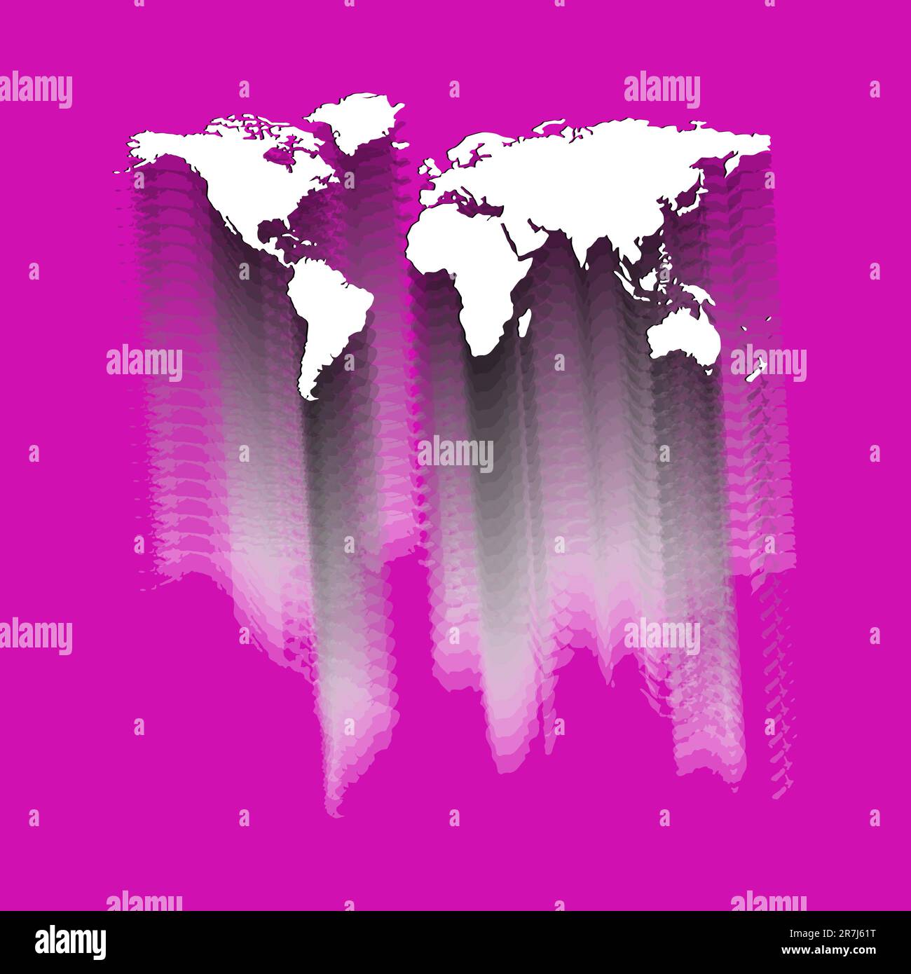 world map abstract, vector art illustration Stock Vector Image & Art ...