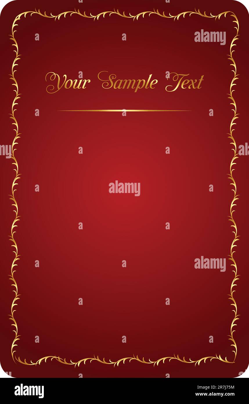 Vintage template. Vector Stock Vector Image & Art - Alamy