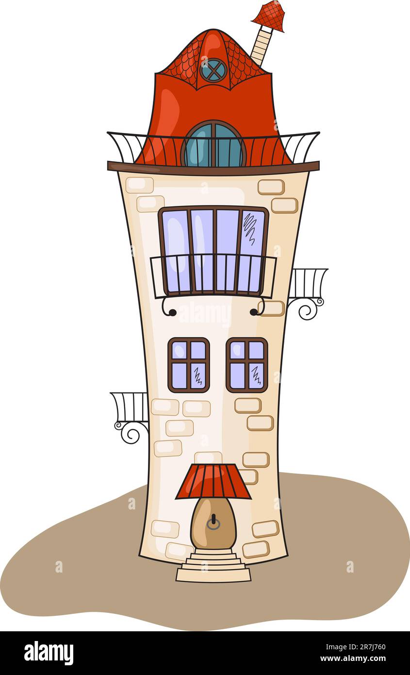 Beautiful window brick wall Stock Vector Images - Alamy